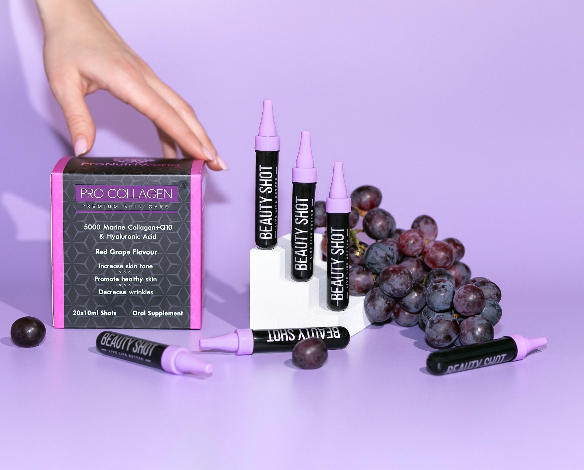 Pro Collagen-Marine Liquid Collagen Drink for Women & Men 20x10ml Shot ...